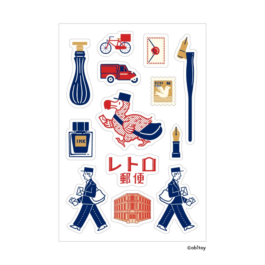 Sanby x ob1toy Multi-Sticker Sheet - 01 Post