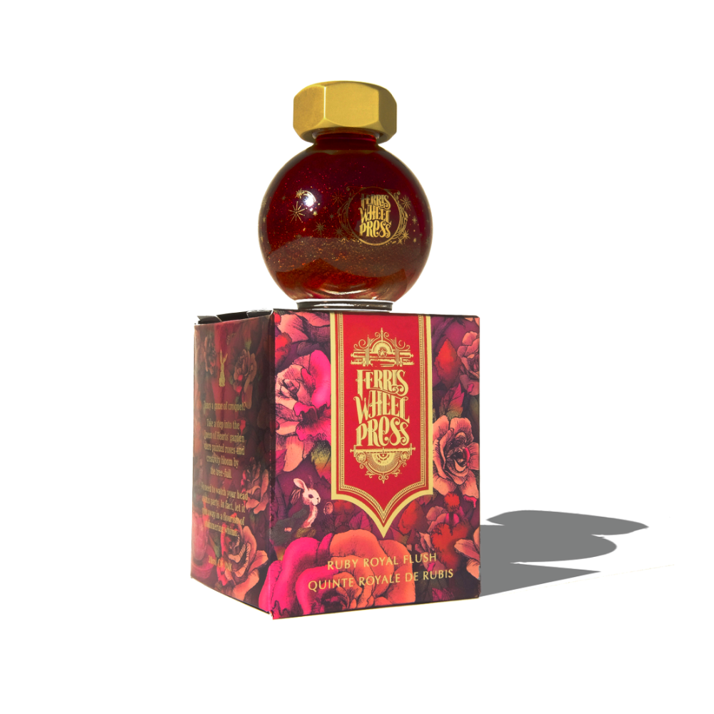 Ferris Wheel Press Ruby Royal Flush (20ml) Bottled Ink - Down the Rabb