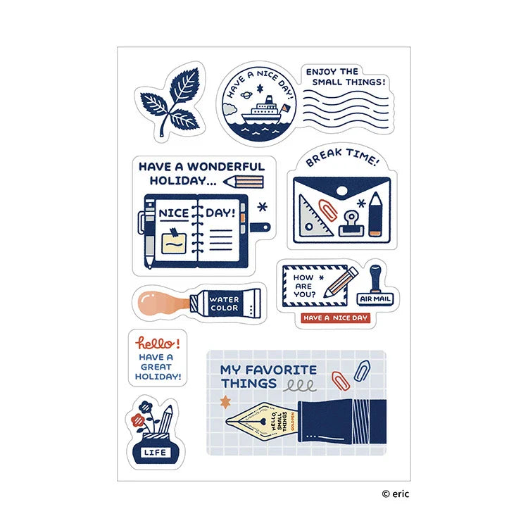 Sanby x Eric Small Things Multi-Sticker Sheet - 06 Good Time