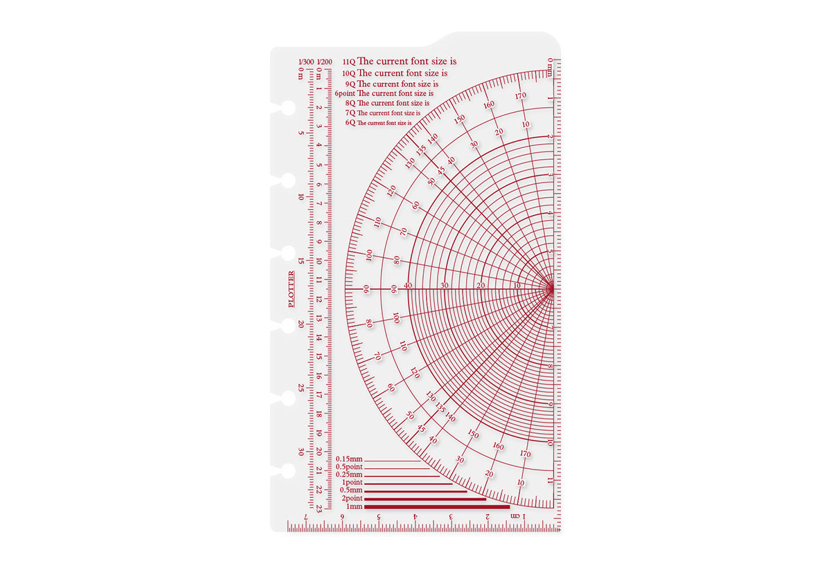 Plotter Accessory Refill Ruler Pad Mini Size