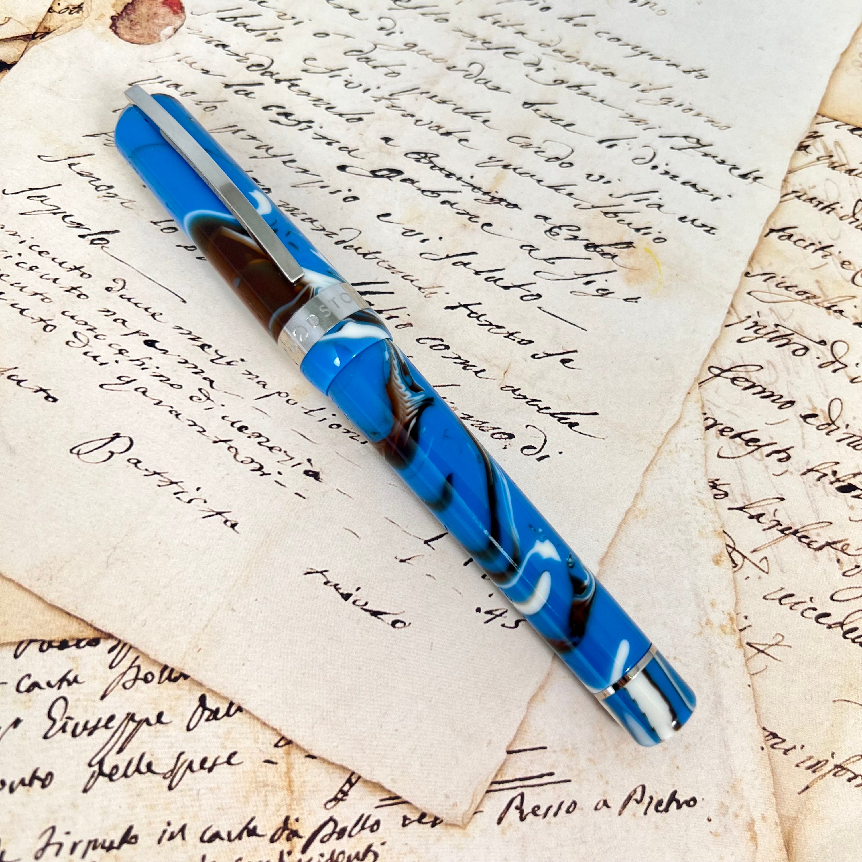Pre-Owned Visconti Woodstock Love & Mud Fountain Pen 14K M – Dromgoole ...