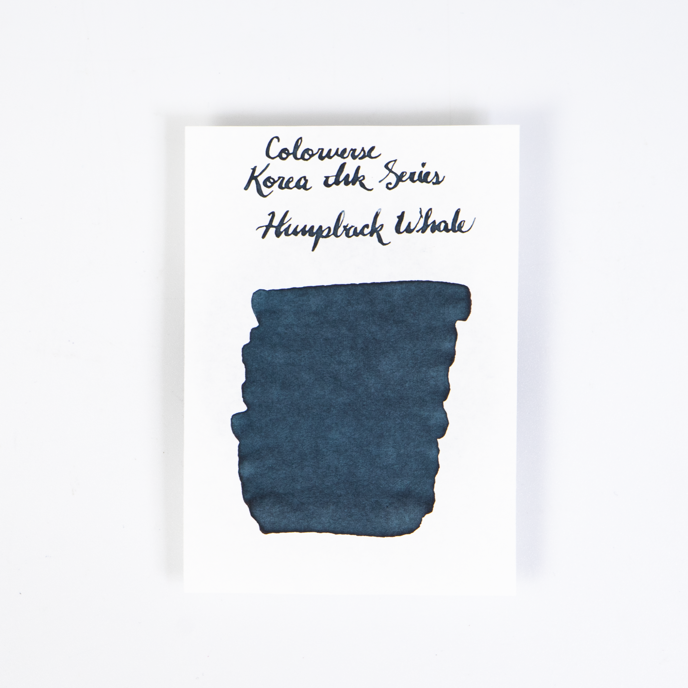 Colorverse Humpback Whale (15ml) Bottled Ink (Korea Special Ink ...