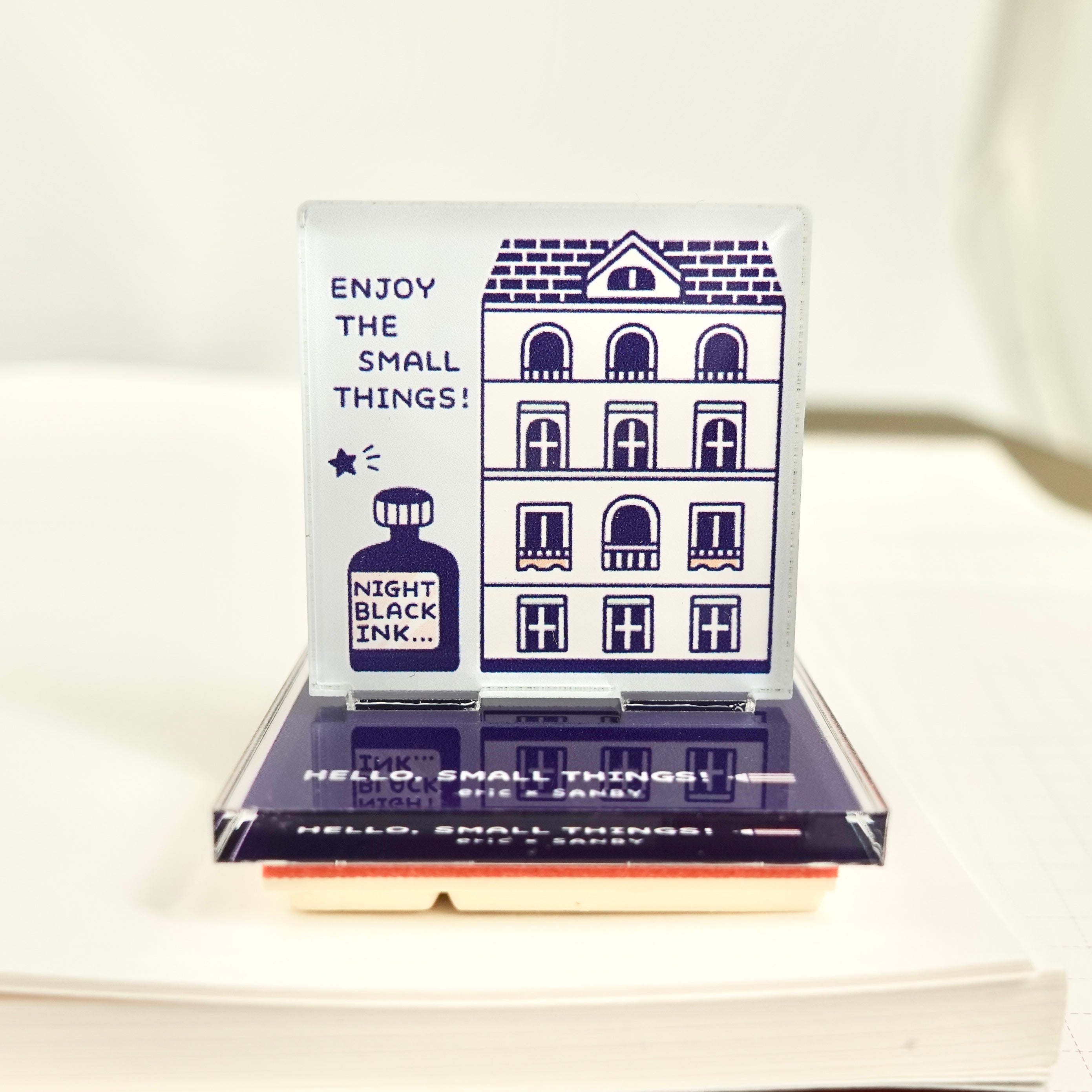 Eric Small Things x Sanby Acrylic Stand Stamp - Town – Dromgoole's Fine ...