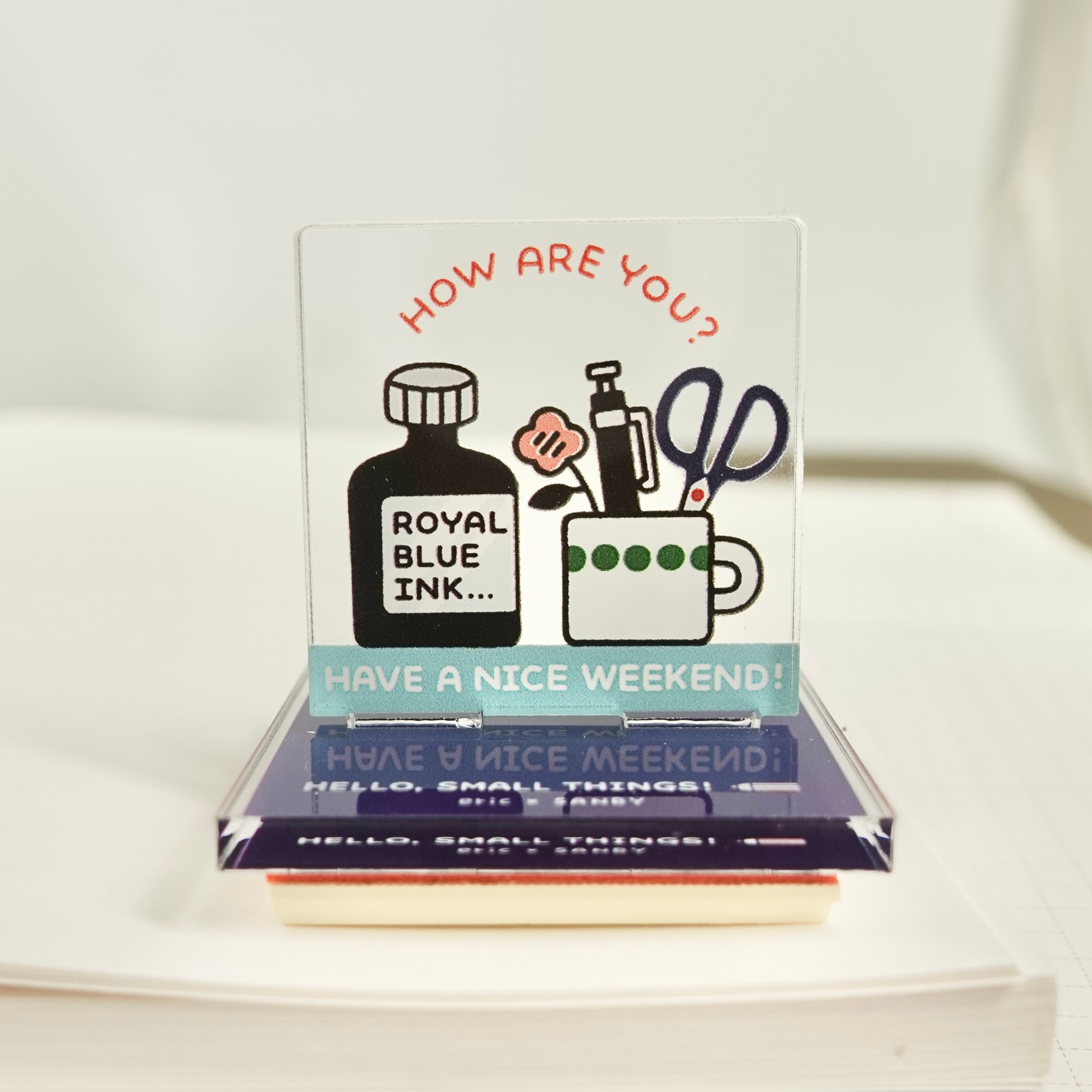 Eric Small Things x Sanby Acrylic Stand Stamp - Ink – Dromgoole's Fine ...