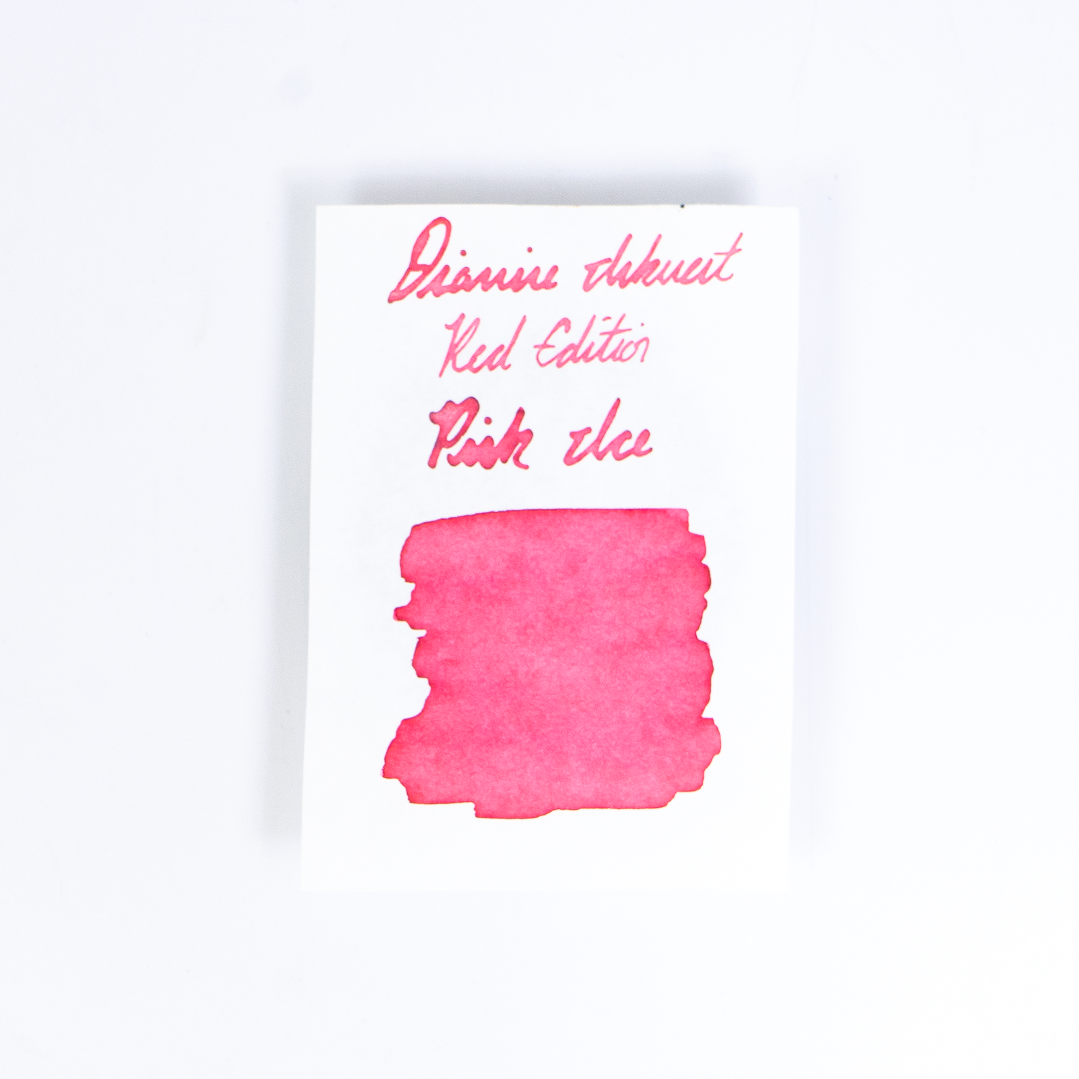 Diamine Pink Ice (50ml) Bottled Ink (Shimmering) - Red Edition ...