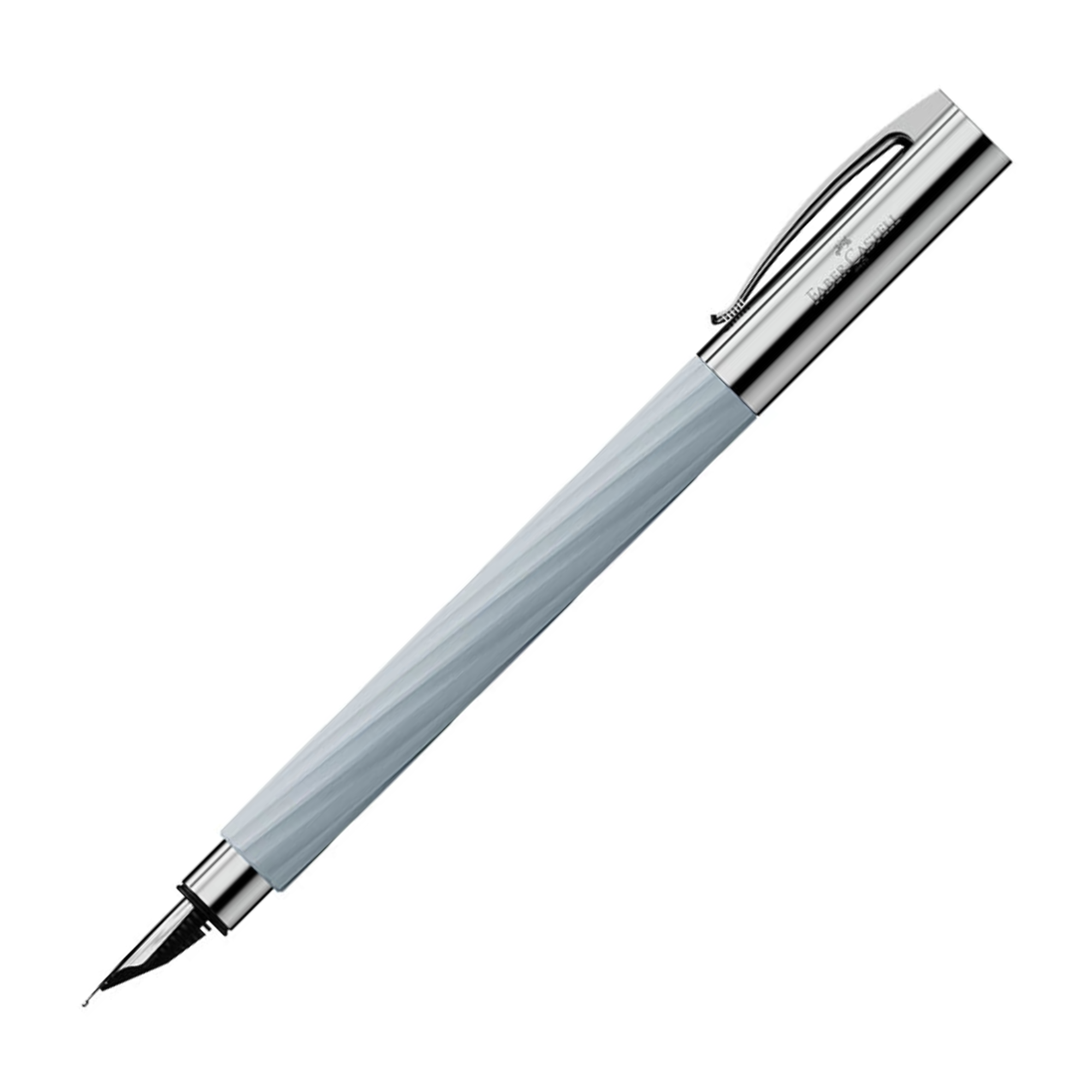 Faber-Castell Ambition Fountain Pen - Italic Ice Blue (Limited Edition ...