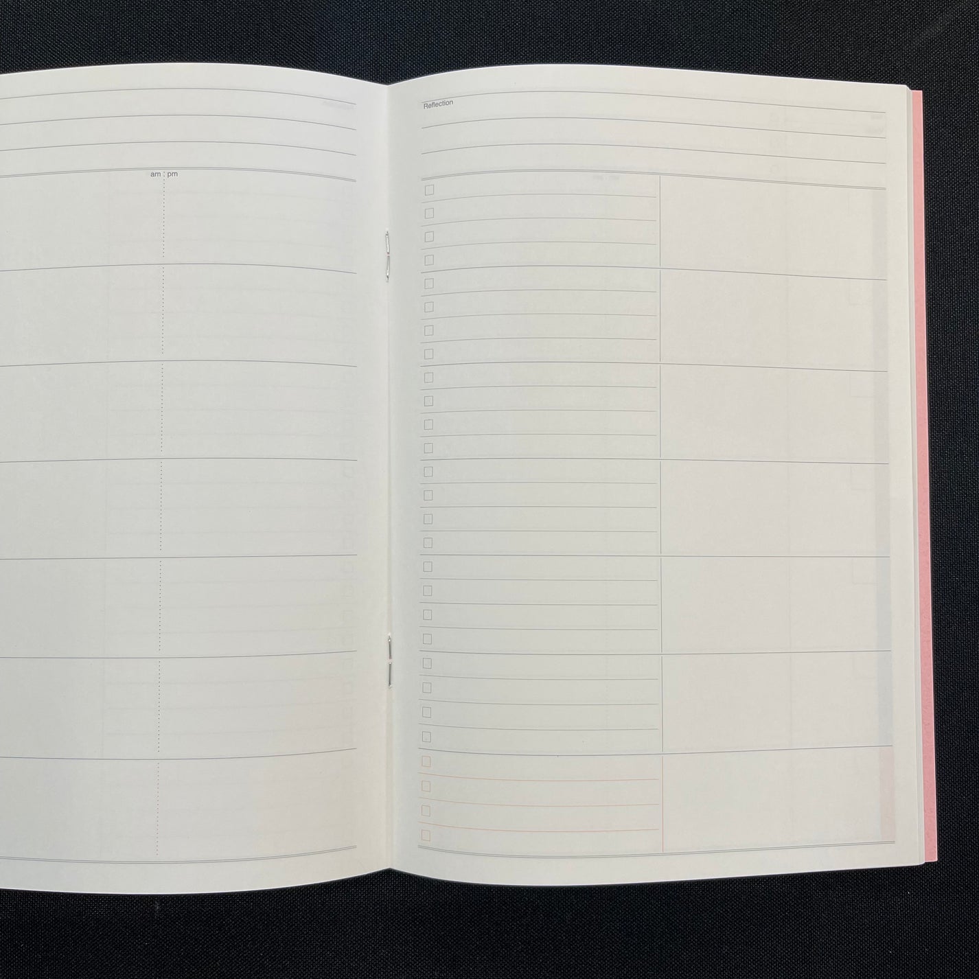 Luddite Function Notebook - Undated Weekly Planner (Pink) – Dromgoole's ...