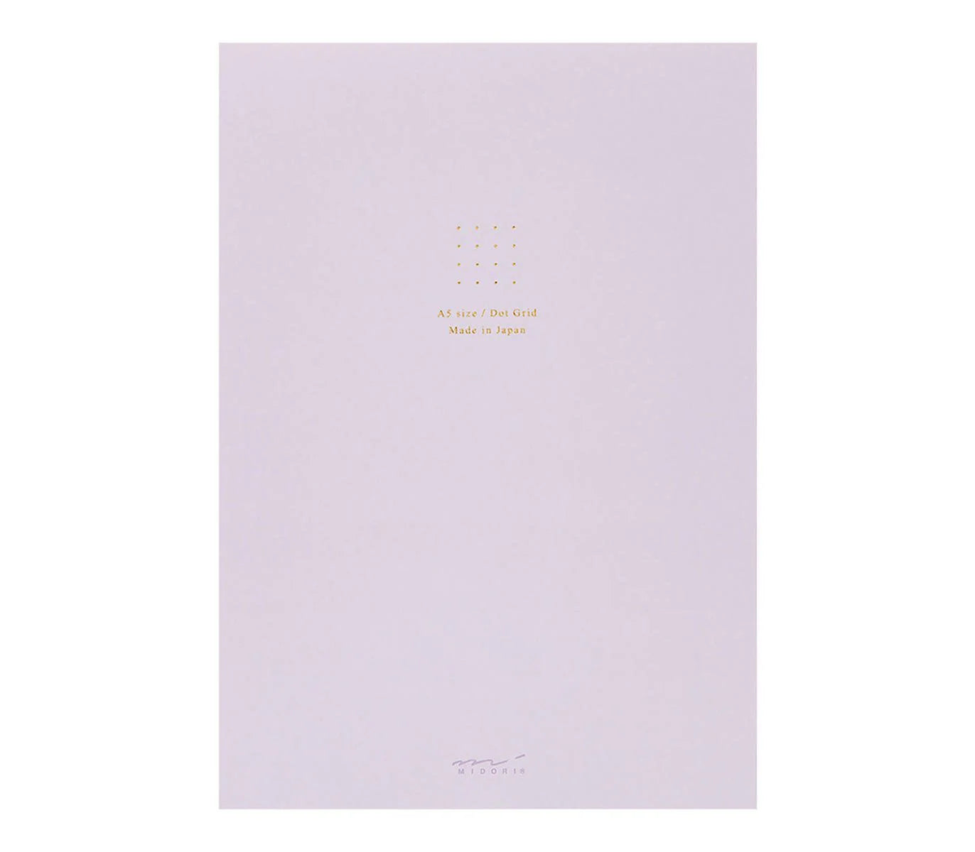 Midori Soft Color A5 Dotted Paper Pad - Purple – Dromgoole's Fine ...