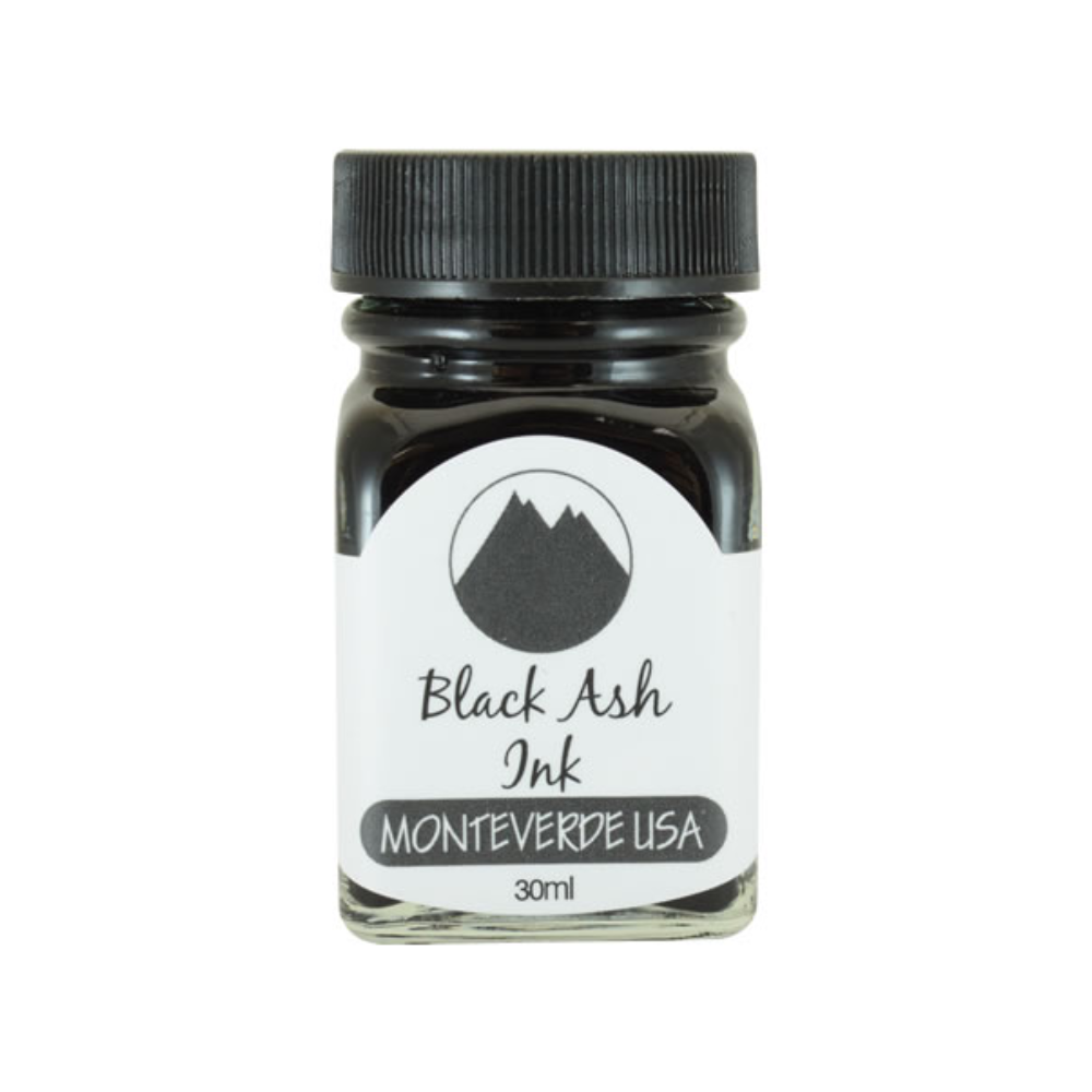 Monteverde Black Ash (30ml) Bottled Ink