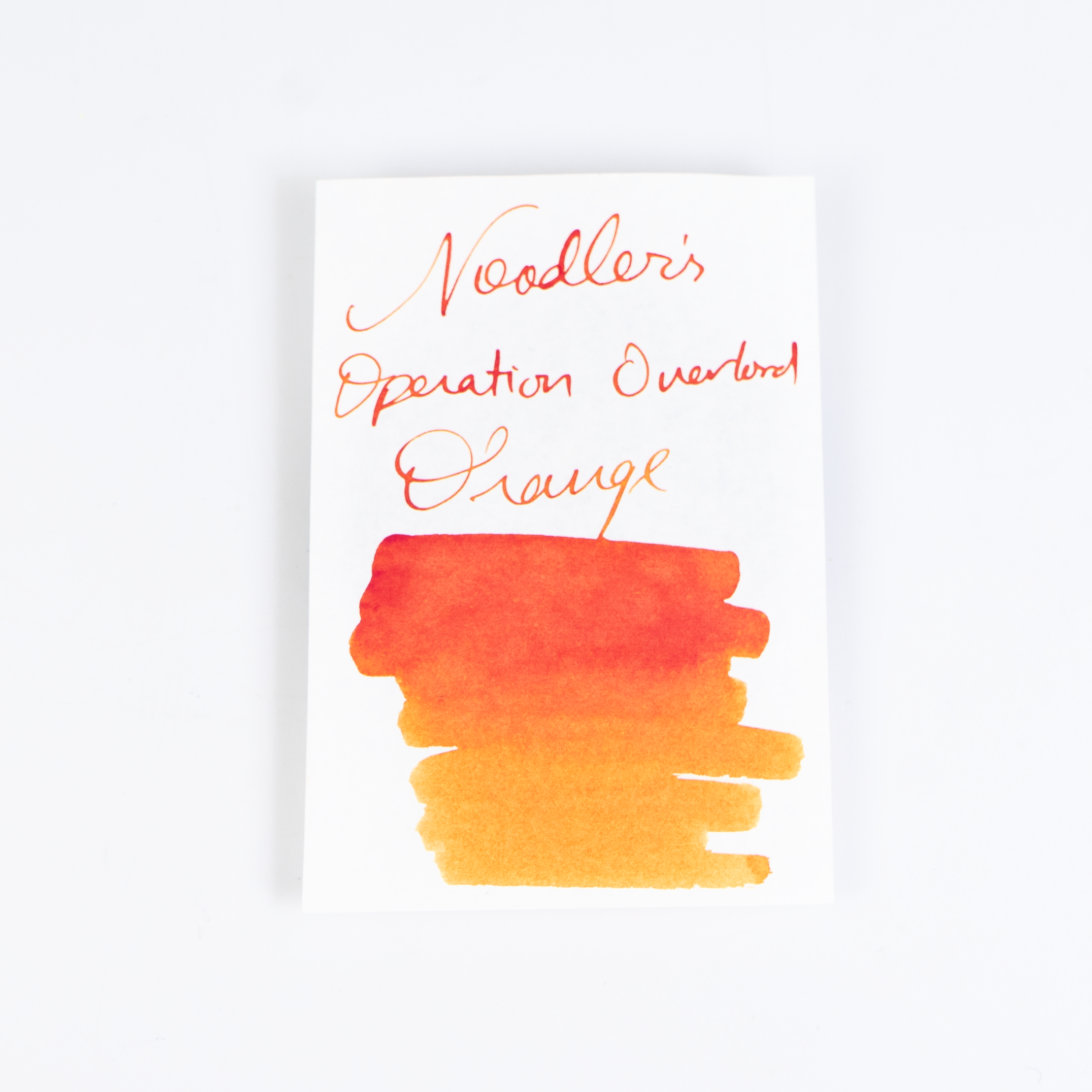 Noodler's Operation Overlord Orange (3oz) Bottled Ink – Dromgoole's ...