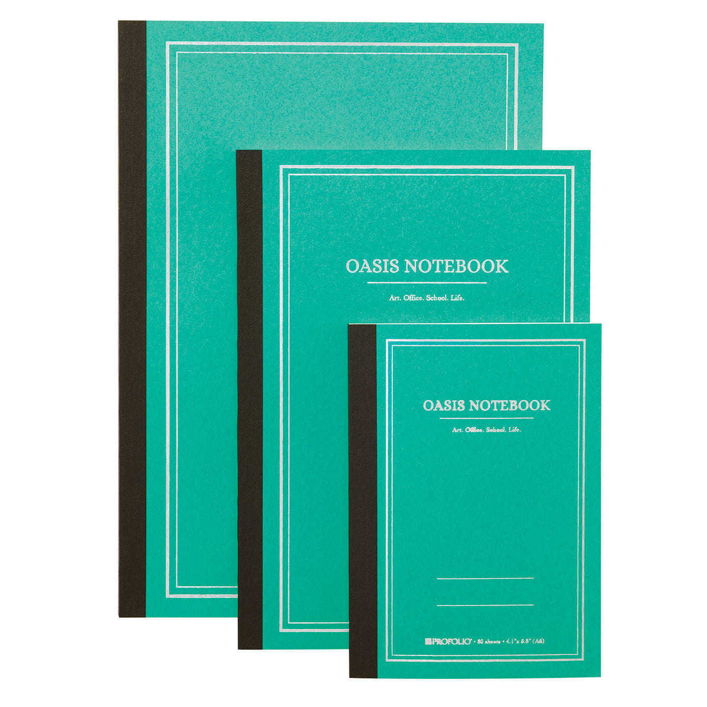 ProFolio Oasis A5 Notebook - Wintergreen – Dromgoole's Fine Writing ...