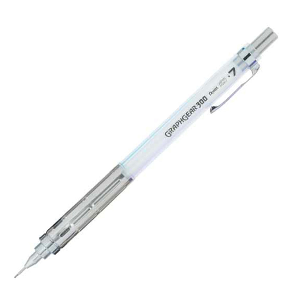 Pentel GraphGear 300 Premium Mechanical Pencil - .7mm White