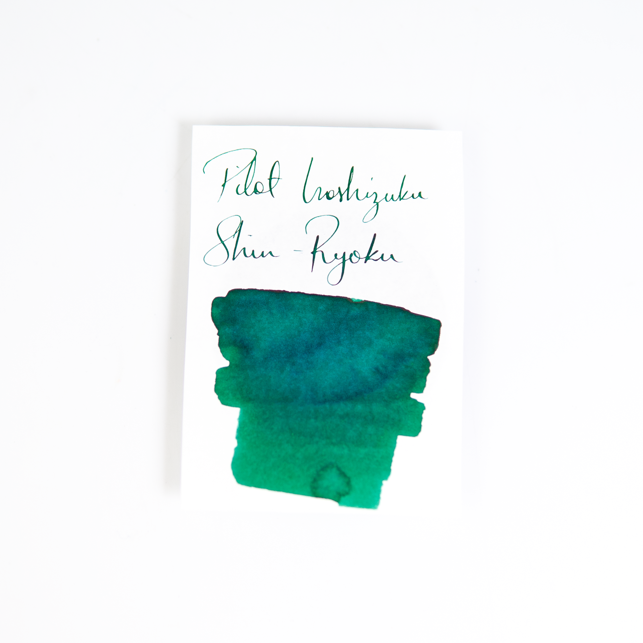 Pilot Iroshizuku Bottled Ink - Shin-Ryoku Forest Green (50ml ...