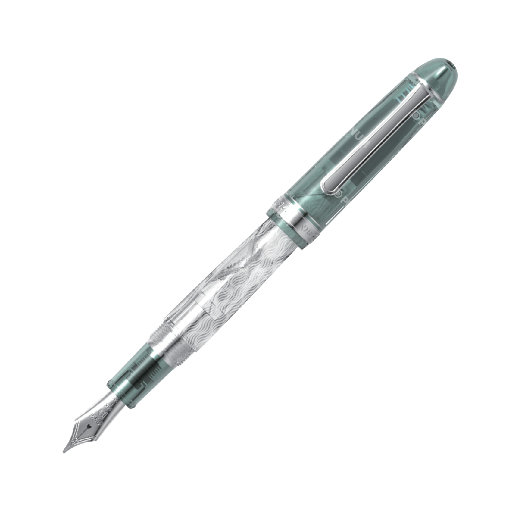Platinum #3776 Century Fuji Fountain Pen - Fuji Unkei "Kinu-Gumo" (Lim ...