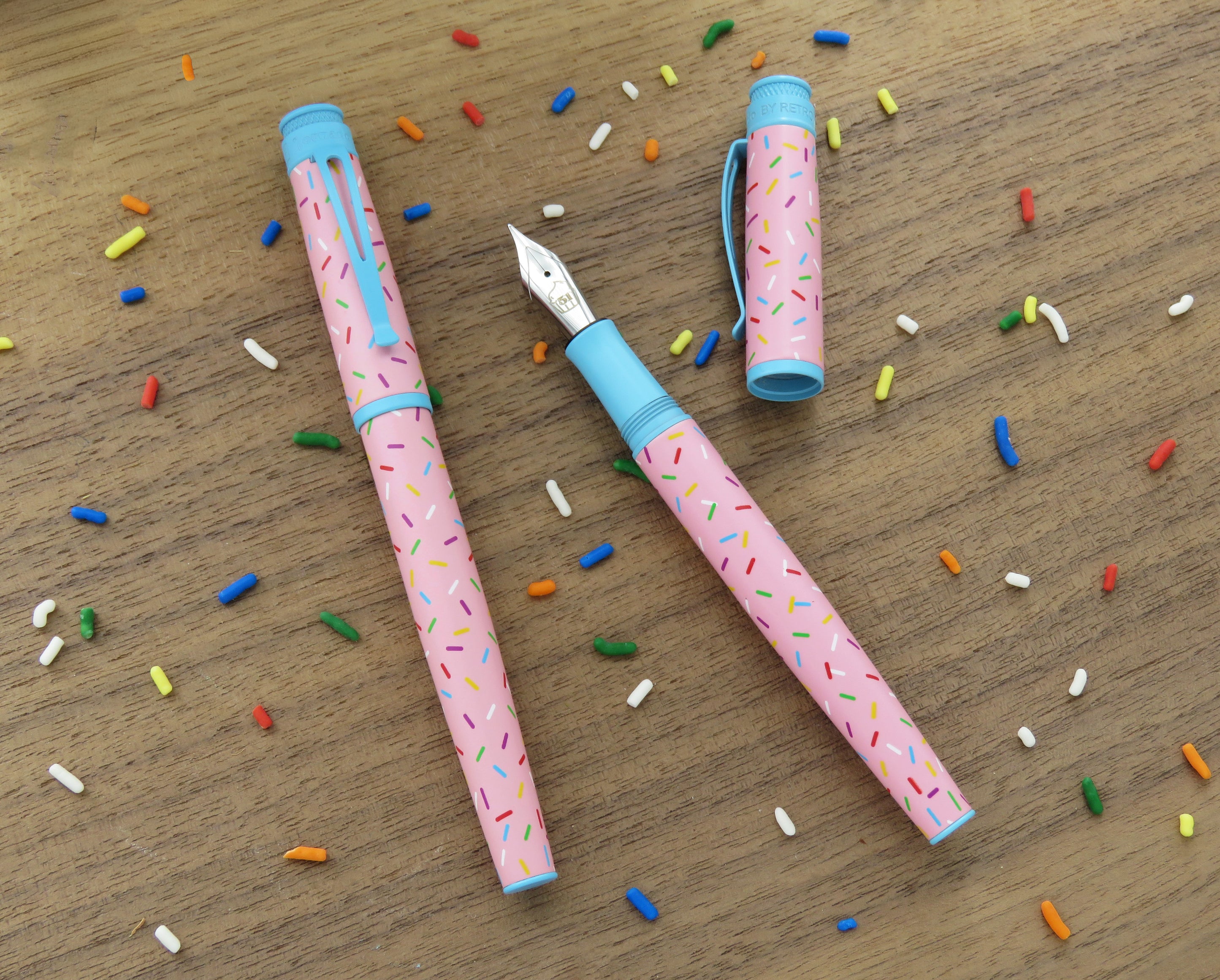 Retro 51 Tornado Fountain Pen - Sprinkle Ops (Dromgoole's Exclusive)
