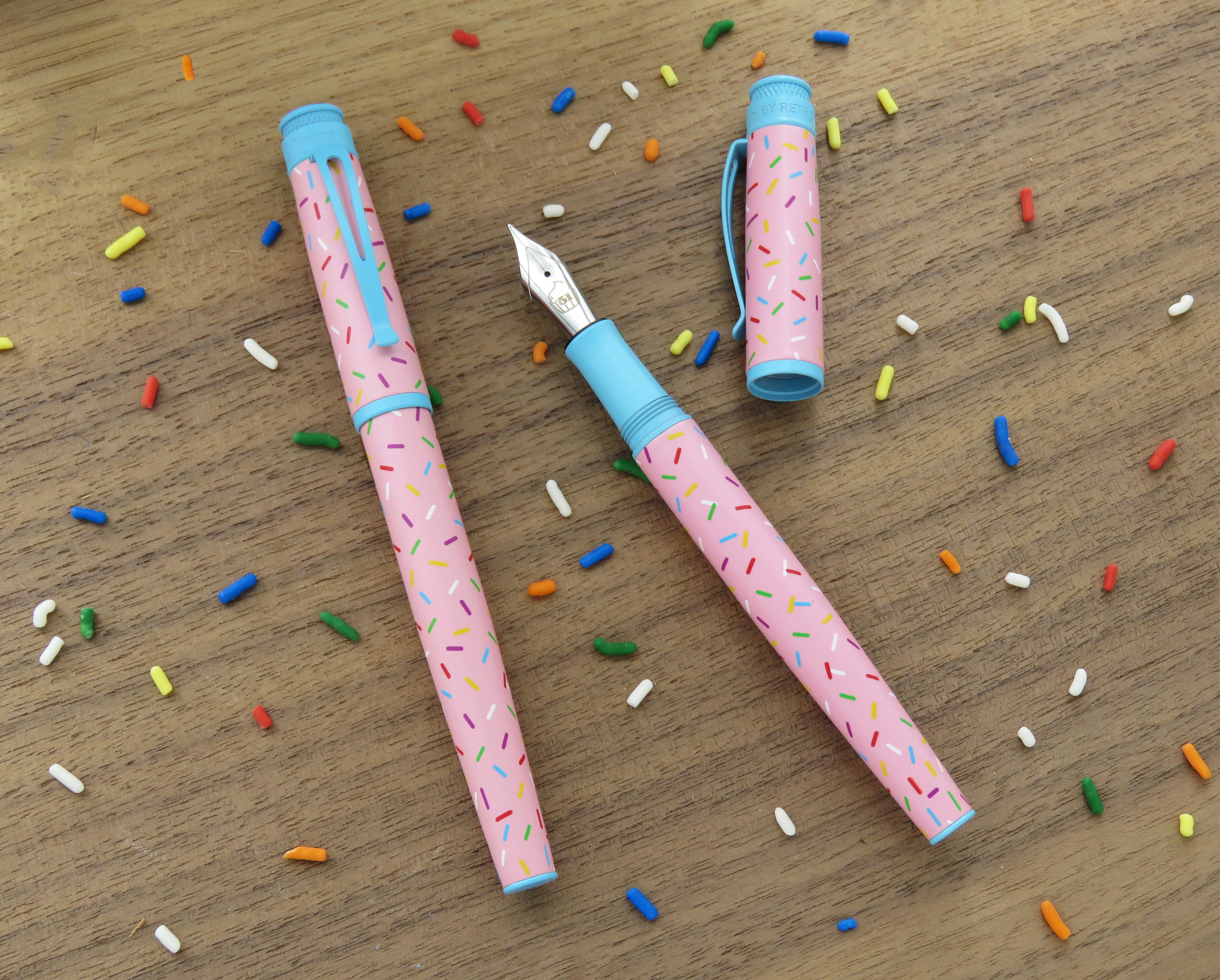 Retro 51 Tornado Fountain Pen - Sprinkle Ops (Dromgoole's Exclusive)