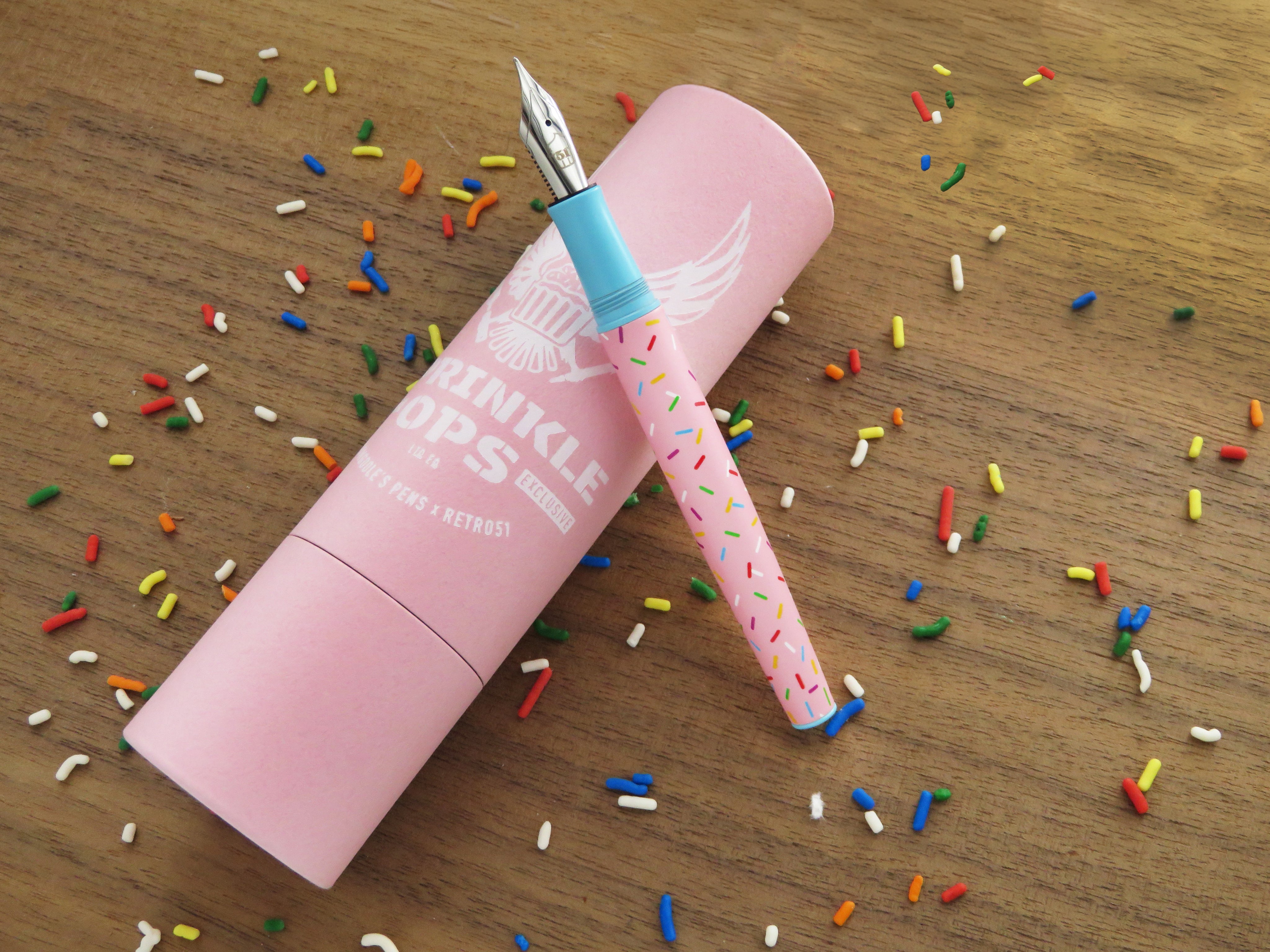 Retro 51 Tornado Fountain Pen - Sprinkle Ops (Dromgoole's Exclusive)
