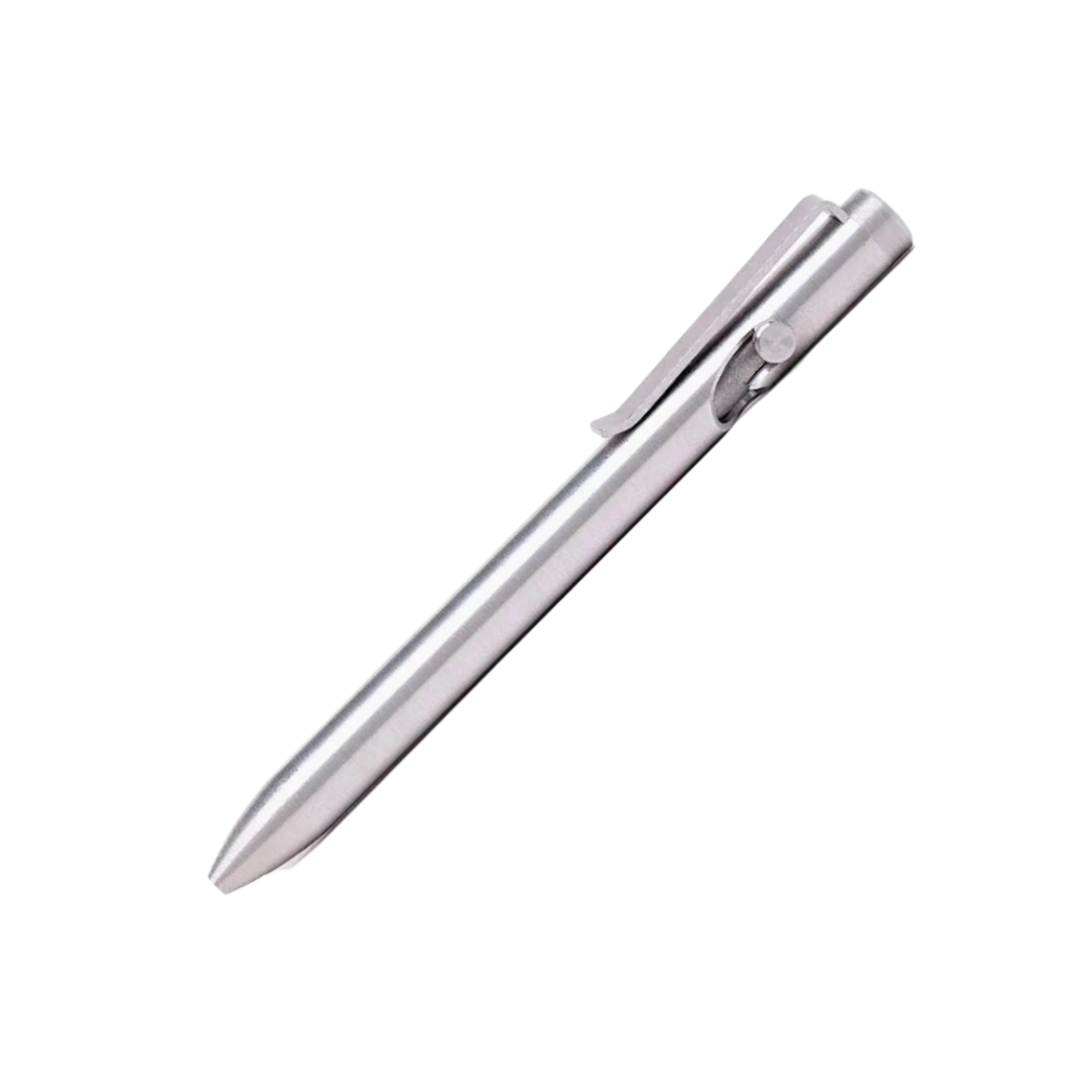 Tactile Turn Short Bolt Action Pen - Stainless Steel – Dromgoole's Fine ...