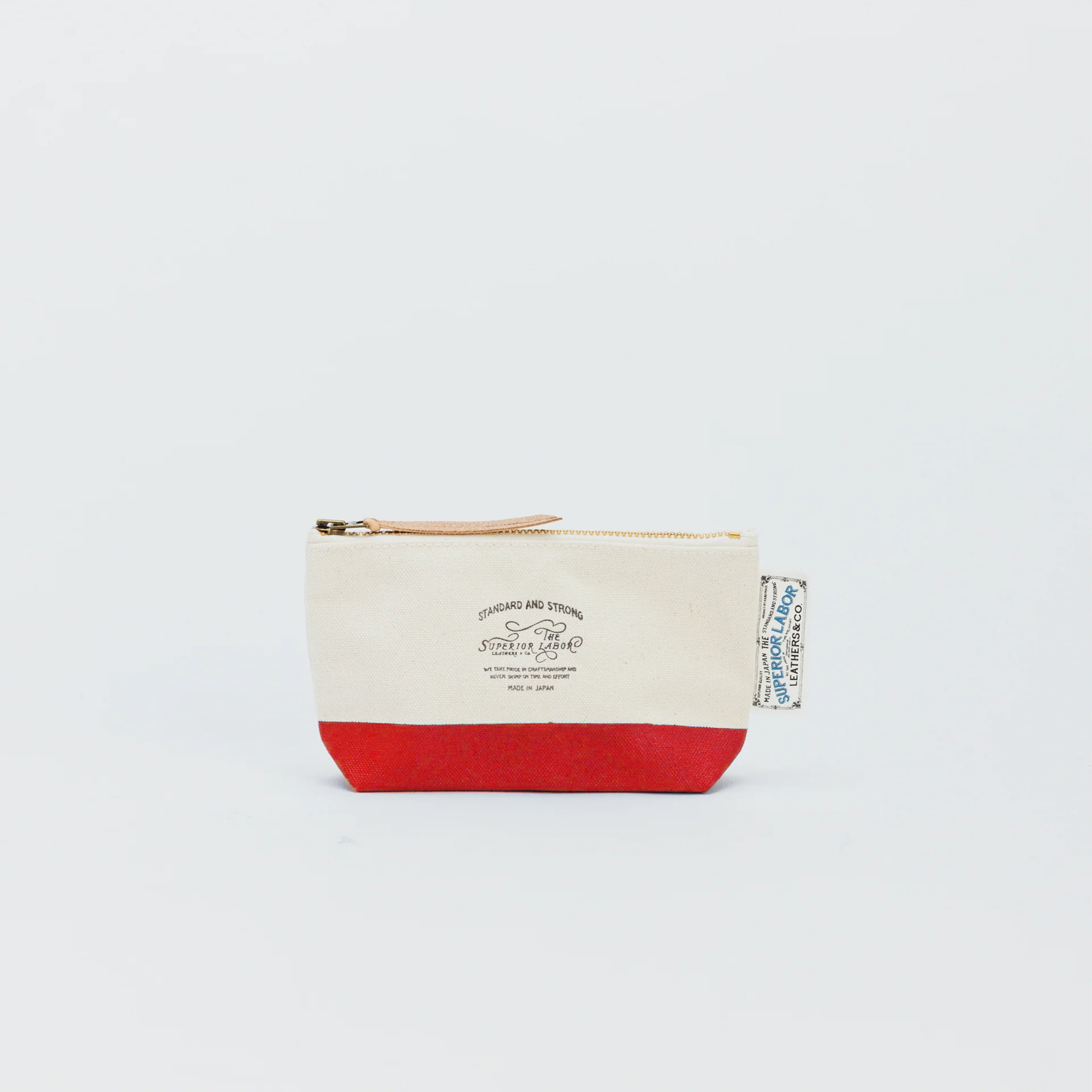 The Superior Labor #02 Engineer Pouch - Red – Dromgoole's Fine Writing ...