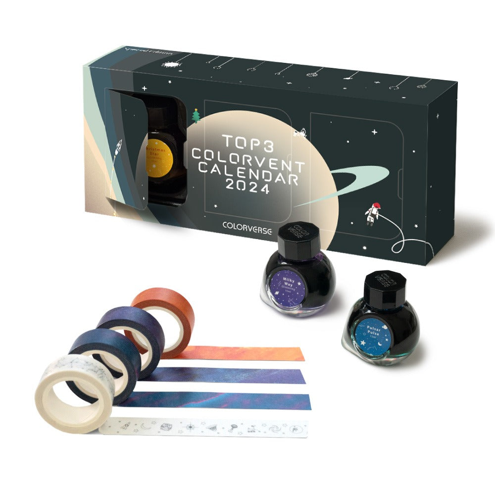 Colorverse Colorvent Calendar 2024 Top 3 Ink Set (15ml) (Special Editi ...
