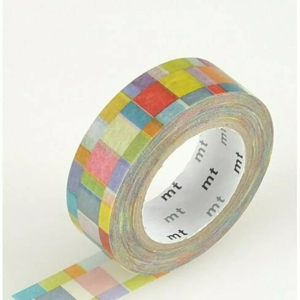 MT Masking Tape - Tape Single - Mosaic Bright (15mm) – Dromgoole's Fine ...