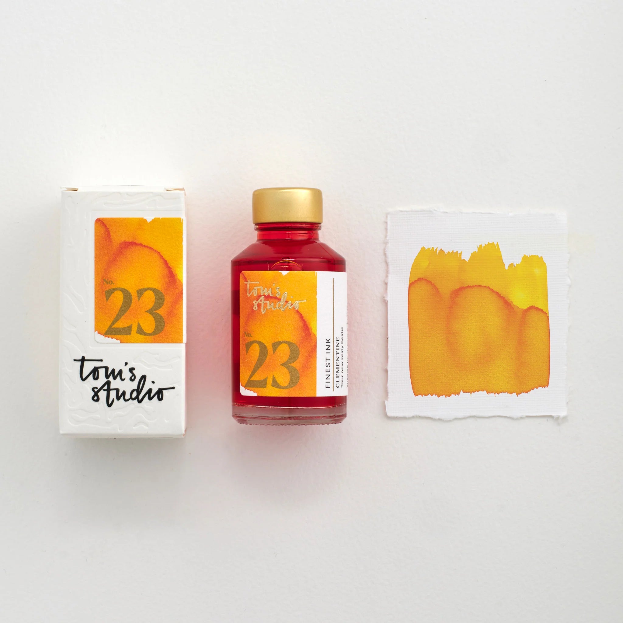 Tom's Studio 23 Clementine (50ml) Bottled Ink – Dromgoole's Fine ...