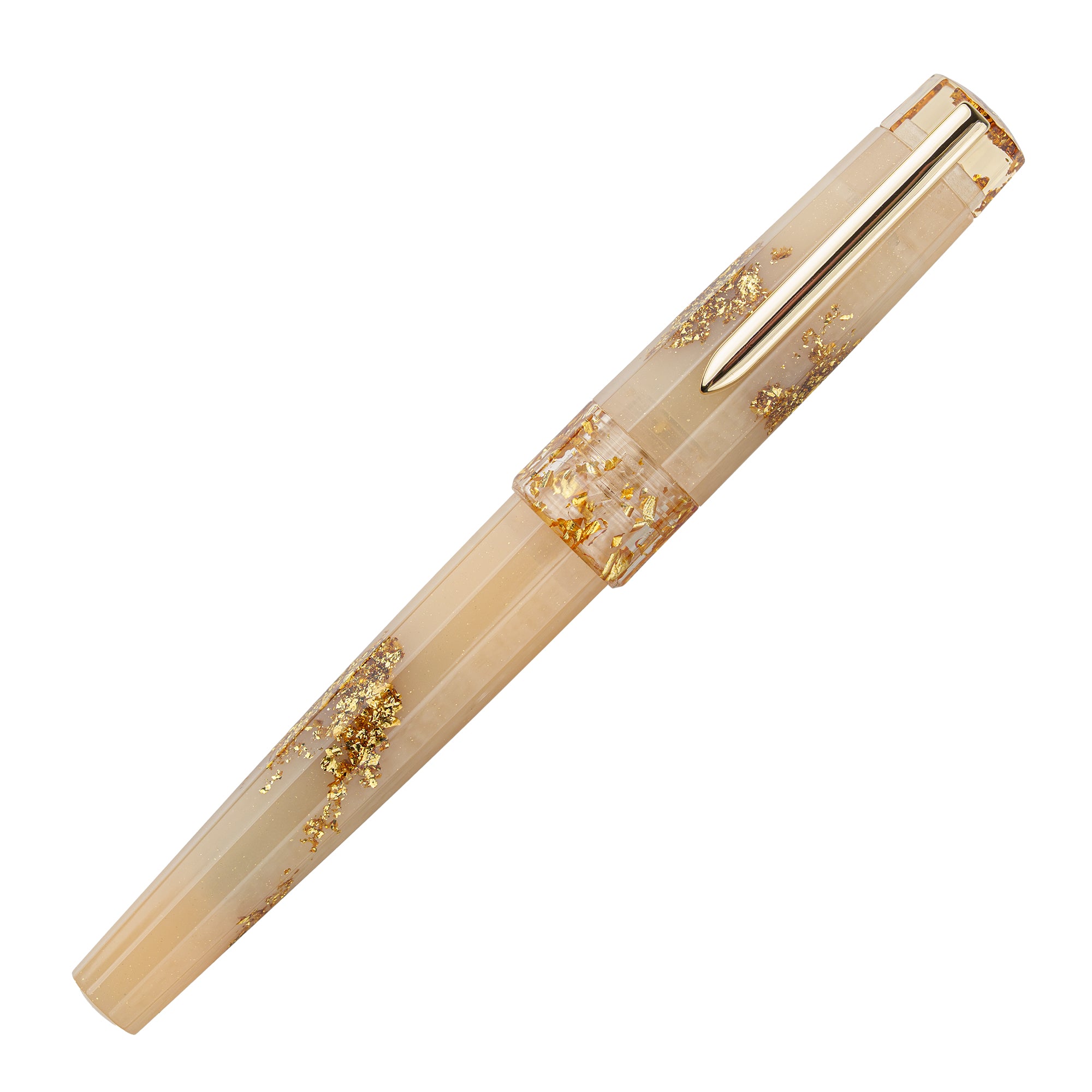 BENU Euphoria Fountain Pen - Golden Beach – Dromgoole's Fine Writing ...