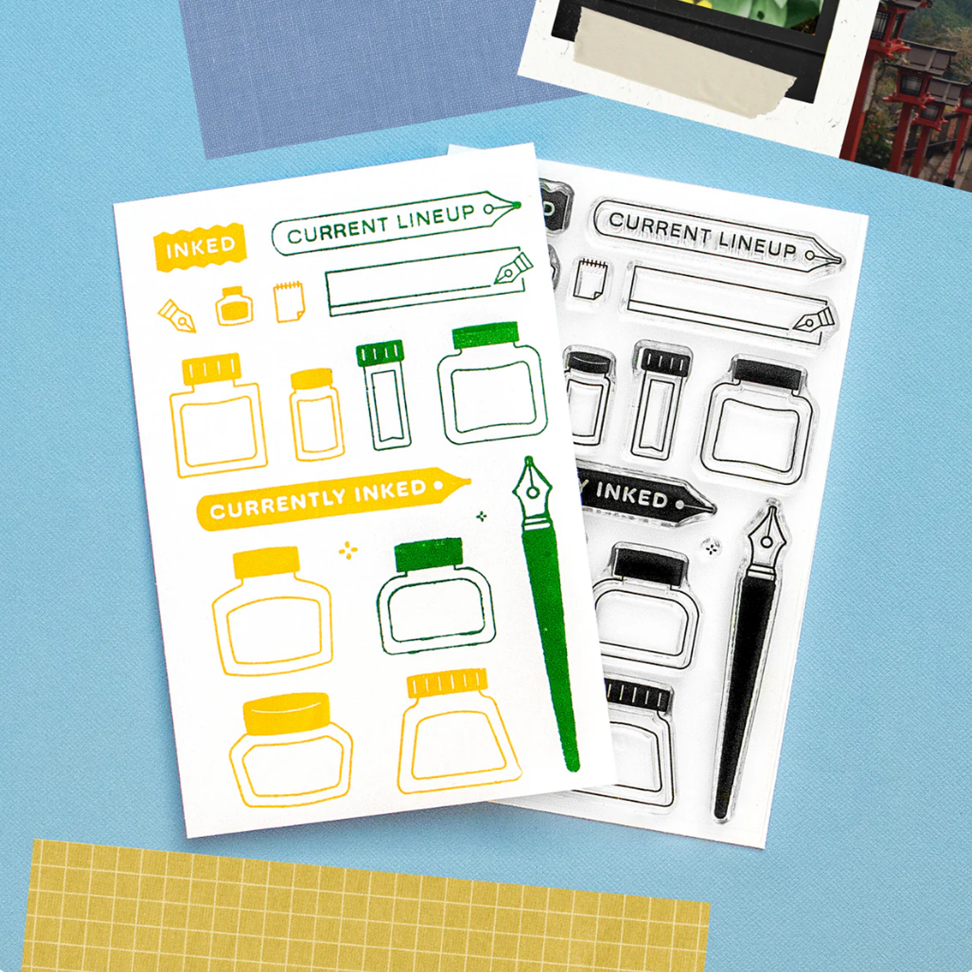 Everyday Explorers Co 4x6 Clear Stamp Set - My Ink Collection ...