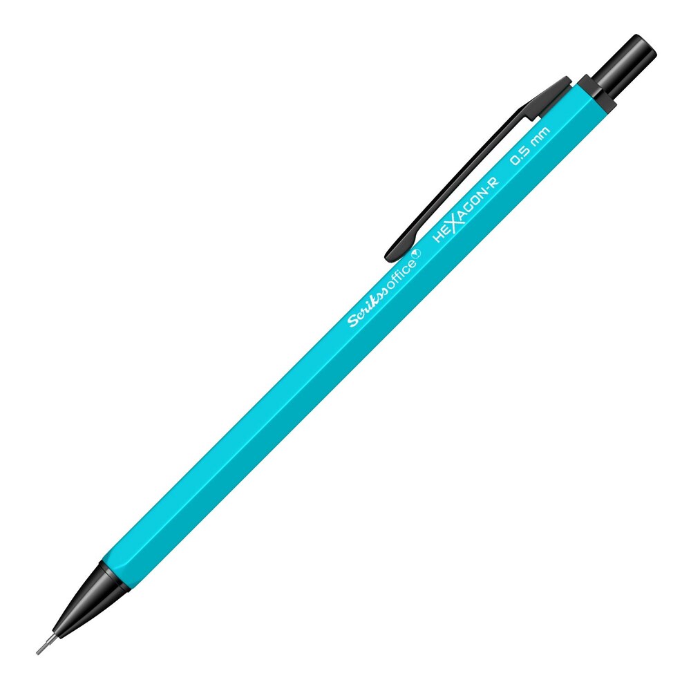 Scrikss Hexagon .7mm Mechanical Pencil - Blue – Dromgoole's Fine ...