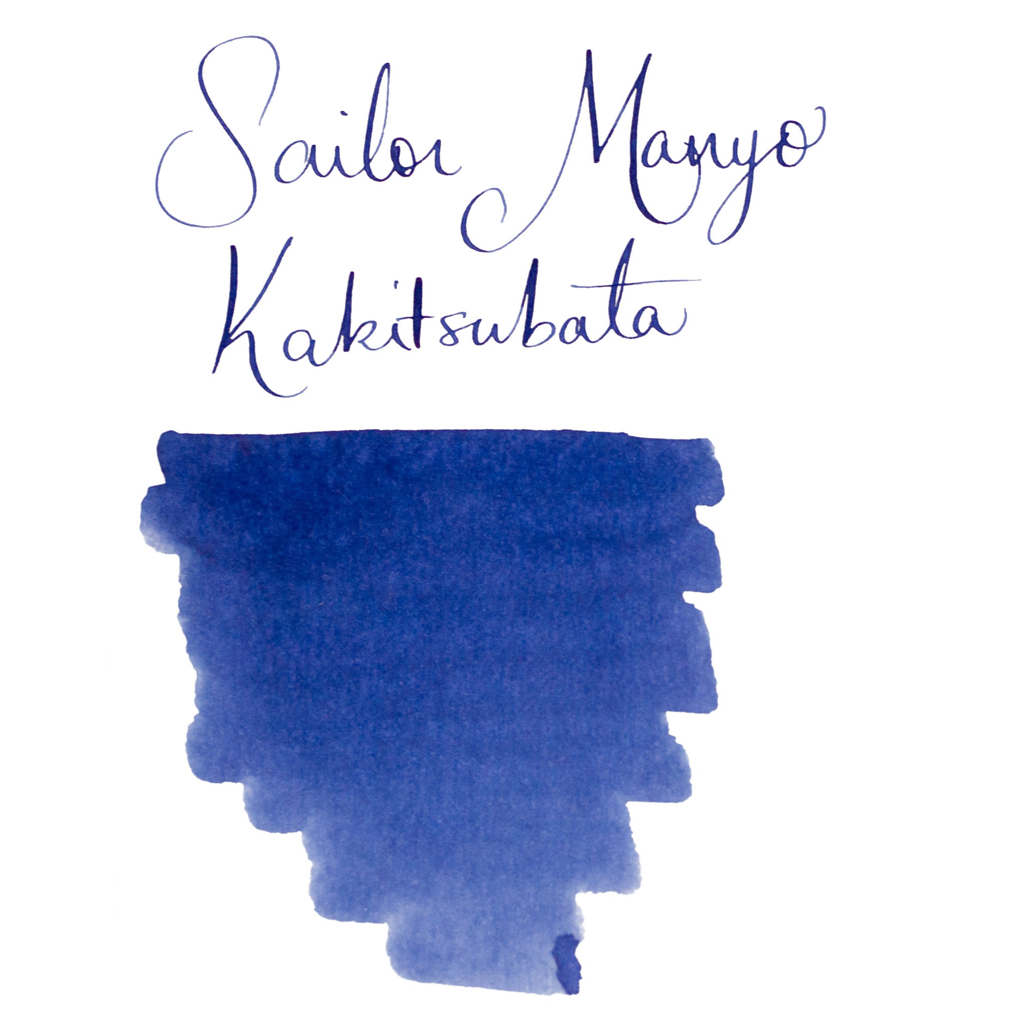 Sailor Manyo Kakitsubata - 50ml Bottled Ink – Dromgoole's Fine Writing ...
