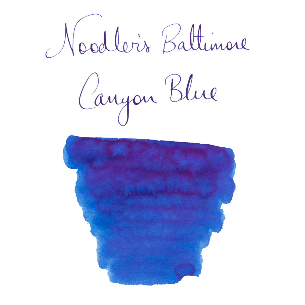 Noodler's Baltimore Canyon Blue (3oz) Bottled Ink (Baltimore-Washingto