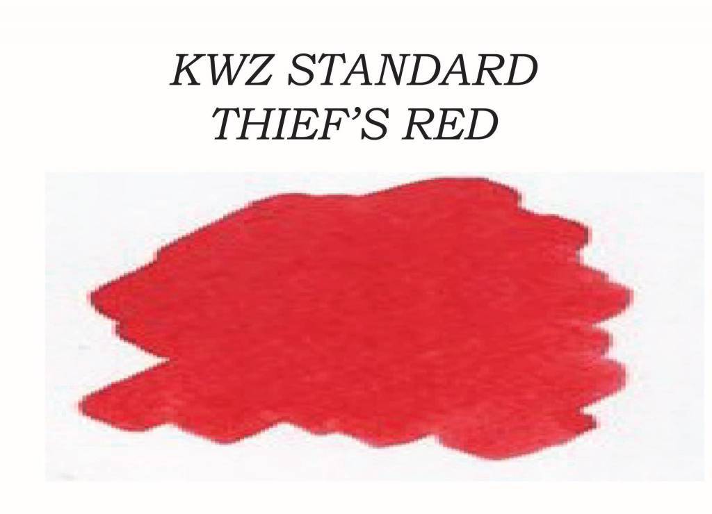 KWZ Thief's Red (60ml) Bottled Ink