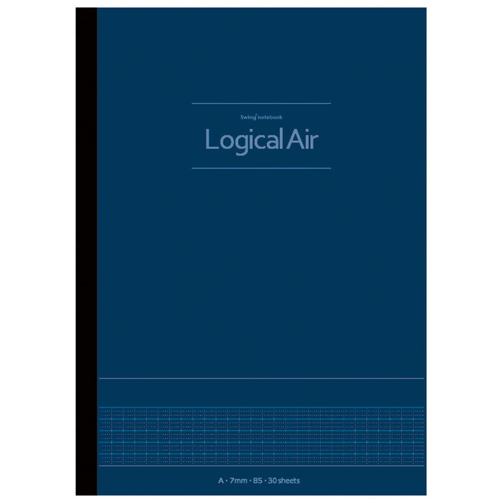 Nakabayashi Logical Air A4 Ruled (7mm) Notebook - Blue – Dromgoole's ...