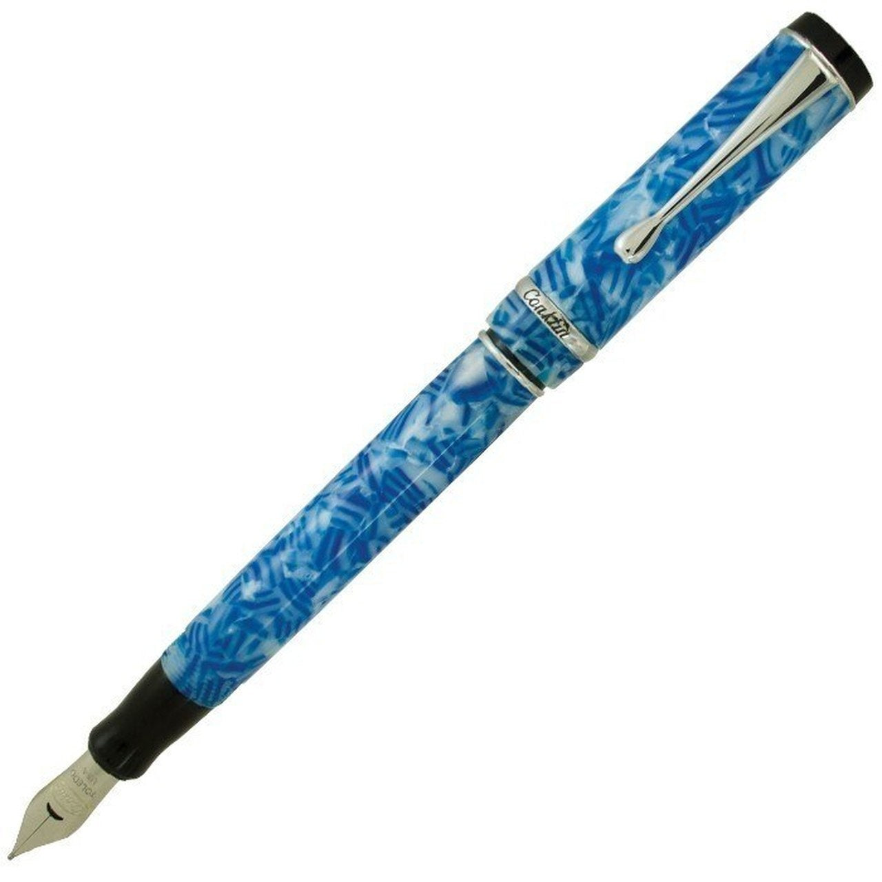 Conklin Duragraph Fountain Pen - Ice Blue