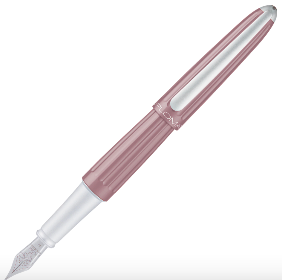 Diplomat Aero Fountain Pen - Antique Rose – Dromgoole's Fine Writing ...