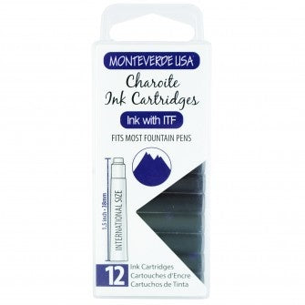 Monteverde Charoite Ink Cartridges (Set of 12) – Dromgoole's Fine ...
