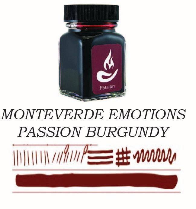 Monteverde Passion Burgundy (30ml) Bottled Ink – Dromgoole's Fine ...