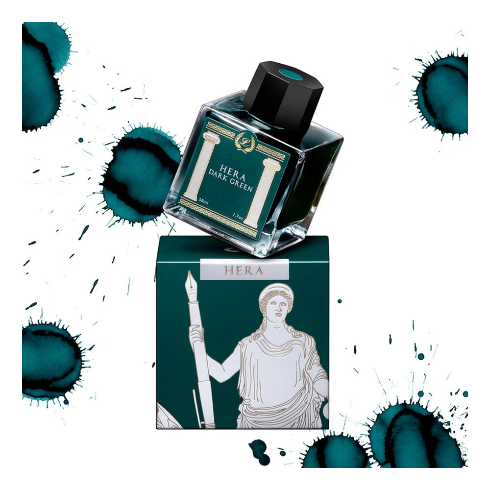 Laban Hera Dark Green Bottled Ink - 50ml