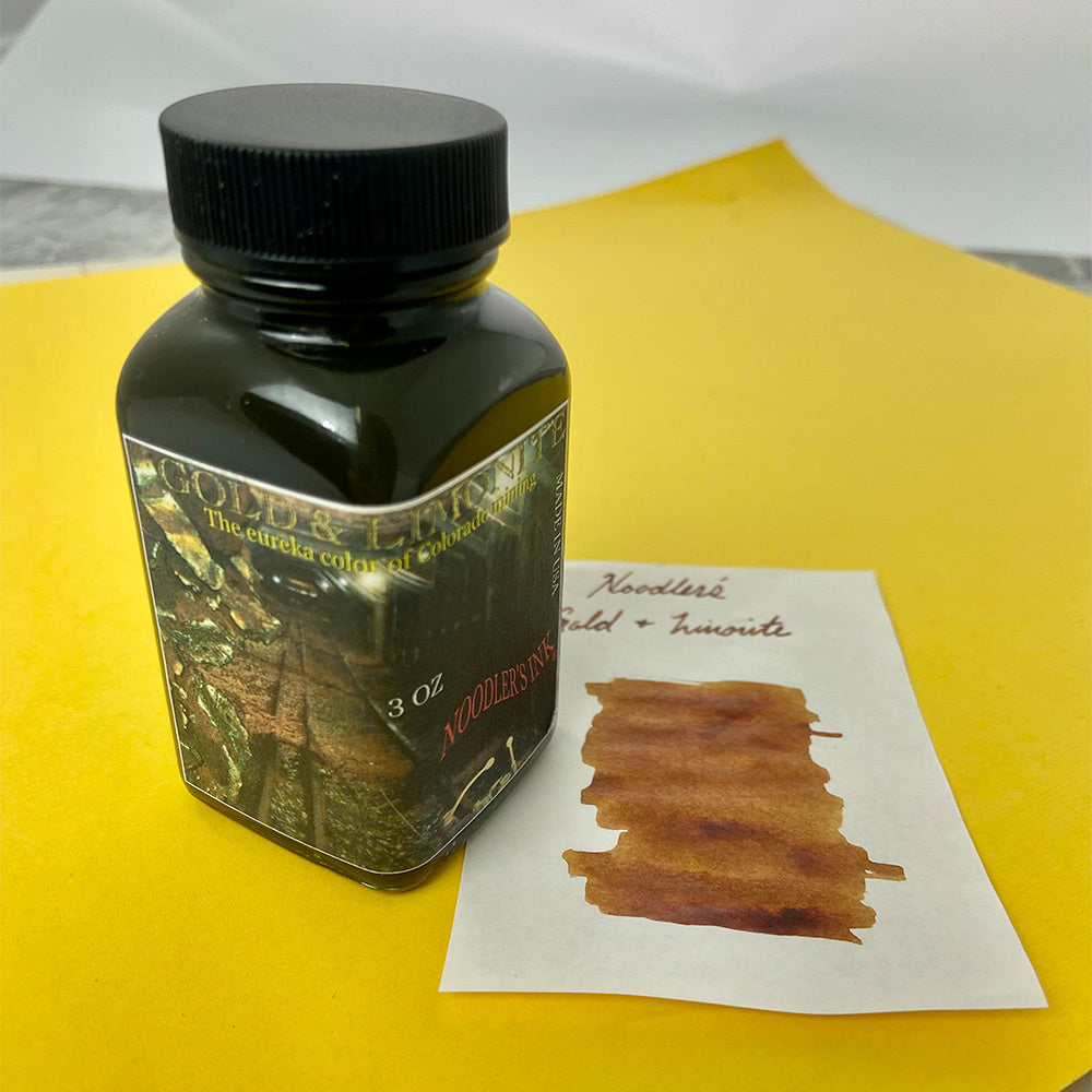 Noodler's Gold & Limonite (3oz) Bottled Ink - Denver Pen Show