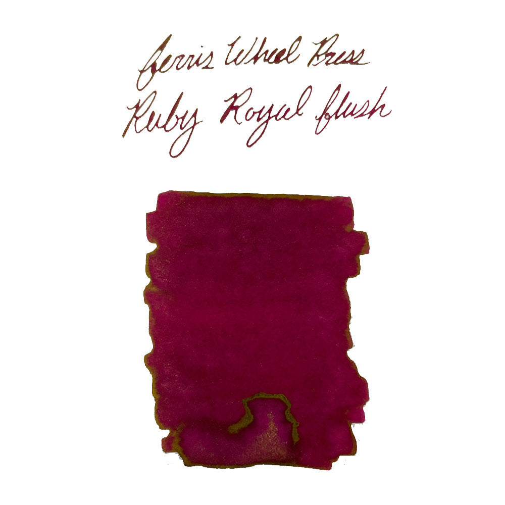 Ferris Wheel Press Ruby Royal Flush (20ml) Bottled Ink - Down the Rabb